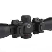 China 25.4mm Tube 4x32 Hunting Scope with Dual Illumination Reticle 20mm 11mm Rings for sale