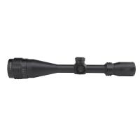 China 380mm 6-24x50AO IR Tactical Hunting Scope with Rings Red Green Illumination for sale