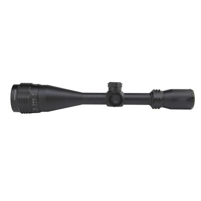 China 380mm 6-24x50AO IR Tactical Hunting Scope with Rings Red Green Illumination for sale