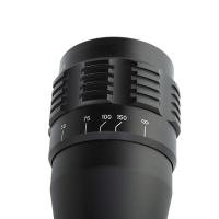 China 380mm 6-24x50AO IR Tactical Hunting Scope with Rings Red Green Illumination for sale