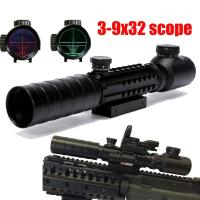 China 3-9X32E Tactical Hunting Scope Red Green Illuminated Reticle Scope for sale