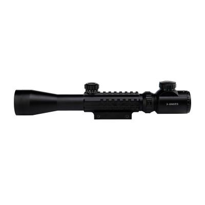 China 3-9x40E Dual Illuminated Tactical Hunting Scope Red Green Reticle 572g for sale