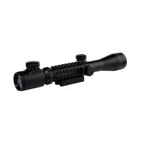 China 3-9x40E Dual Illuminated Tactical Hunting Scope Red Green Reticle 572g for sale