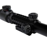China 3-9x40 Dual Illuminated Hunting Scope with Tri Picatinny Rail 572g for sale