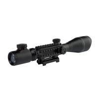China 4-12x50E Tactical Hunting Scope Tri-Rail 11/20mm Converted Mount 25.4mm Tube for sale