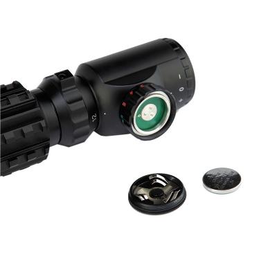 China 3-9X40 Tactical Hunting Scope with Tri Picatinny Rail 312mm Red Green Reticle for sale