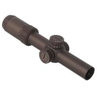 China HD Lens 1.2-6x24IR Long Range Adjustable Reticle Scope Loch Turret Quick Acquisition for sale