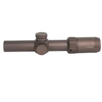 China HD Lens 1.2-6x24IR Long Range Adjustable Reticle Scope Loch Turret Quick Acquisition for sale