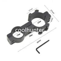 China OEM Tactical Scope Rings Mounts 19x25mm 21mm Picatinny Rail Aluminum Alloy for sale
