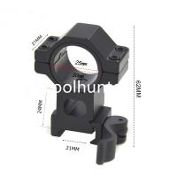 China CE Aluminum Alloy 30mm Quick Release Scope Rings for Picatinny Rail 20mm for sale
