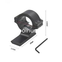 China 25mm 30mm Hunting Scope Weaver Mounts and Rings with 21mm Rail Aluminum Alloy for sale