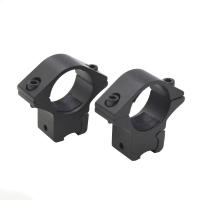 China Aluminum Alloy Scope Rings Mounts 25mm Diameter 12mm Height 11mm Rail for sale