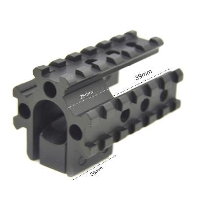 China M044 20mm Weaver Scope Rings and Mounts Black Matte Aluminum Alloy 44mm Height for sale