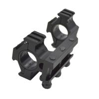 China Black ARS Scope Rings And Mounts Tri Rail Weaver 30mm Rings for sale