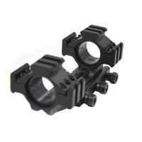 China Black ARS Scope Rings And Mounts Tri Rail Weaver 30mm Rings for sale