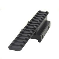 China M4 M16 Picatinny Rail Weaver Base and Rings 21-21mm Aluminum Alloy 145mm for sale