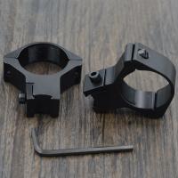 China M3601 30mm Scope Rings 11mm Dovetail Base Mount for Airsoft Airgun Aluminum Alloy 21mm Height for sale