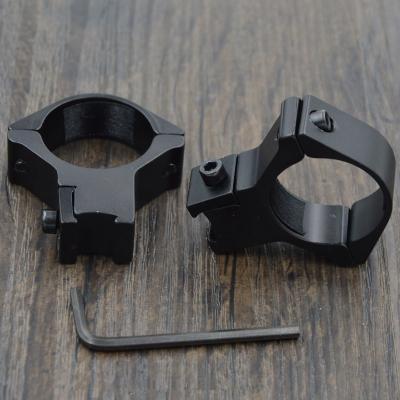 China M3601 30mm Scope Rings 11mm Dovetail Base Mount for Airsoft Airgun Aluminum Alloy 21mm Height for sale