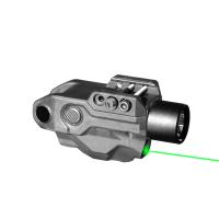 China USB Rechargeable Tactical Flashlight for Guns Pistol 450 Lumen 510nm Green Laser for sale