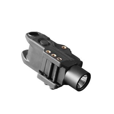 China USB Rechargeable Tactical Flashlight for Guns Pistol 450 Lumen 510nm Green Laser for sale