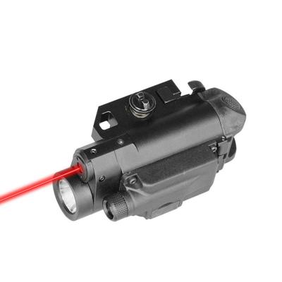 China 650nm Red Laser Camera Metal Tactical Flashlight 88*40*49mm for sale