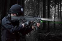 China 6061-T6 Aluminum 18650 Tactical Flashlight 830nm IR Laser Sight 20mm Rail for sale