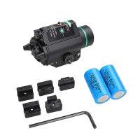China IP66 1000lm Green Laser Tactical Flashlight for Gun Helmet 532nm 500m for sale