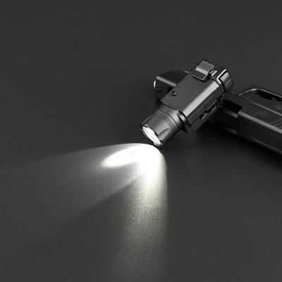 China White Led 400 Lumen High Power Compact Tactical Flashlight With 20MM Rail for sale