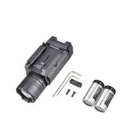 China 1000 Lumen Tactical Flashlight with 532nm Green Laser Sight for Pistol 119g for sale
