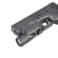 China 1000 Lumen Tactical Flashlight with 532nm Green Laser Sight for Pistol 119g for sale