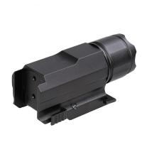 China 20mm Hunting Scope Led Rail Mount Flashlight 300Lm 50000 Lifespans for sale