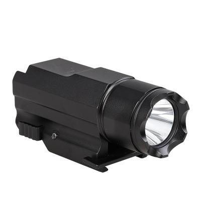 China 20mm Hunting Scope Led Rail Mount Flashlight 300Lm 50000 Lifespans for sale