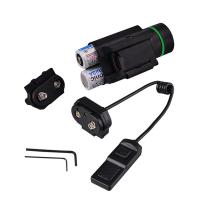 China 5mW Green Laser Sight with 100LM Tactical Flashlight for 20mm Weaver Rail Weapons for sale