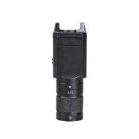China Compact Rechargeable Pistol Mounted LED 300 Lumens Tactical Flashlight with Green Laser for 20mm Weaver Rail for sale
