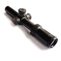 China 1-4x24IR Compact Hunting Scope 30mm Tube 10 Levels Illuminated Reticle for AR15 for sale
