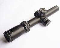 China 1-4x24IR Compact Hunting Scope 30mm Tube 10 Levels Illuminated Reticle for AR15 for sale