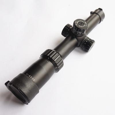 China 1-4x24IR Compact Hunting Scope 30mm Tube 10 Levels Illuminated Reticle for AR15 for sale