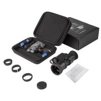 China 4XHD Night Vision Hunting Scope Monocular 5M 3M 2M 1080P Video Recording with IR Illuminator for sale