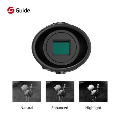 China GUIDE Track Night Vision IR Thermal Imaging Scope 1280X960HD 1X 2X 4X for sale