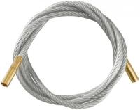 China Nylon Hunting Shooting Accessories 8''33'' Threaded Coated Cleaning Cable for sale