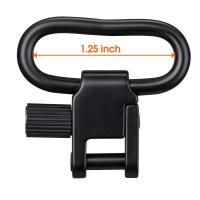 China Hunting Shooting Metal Sling Swivels Quick Detach 1.25 Inch 1.5 Inch for Short Guns for sale