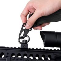 China Zinc Alloy M4 AR15 Tactical Quick Release Swivel Adapter 20mm Hunting Shooting Accessories for sale
