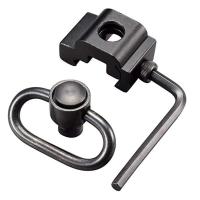 China Zinc Alloy M4 AR15 Tactical Quick Release Swivel Adapter 20mm Hunting Shooting Accessories for sale