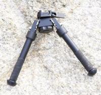 China Tilting Spotting Scope Stand Bipod 6''-9'' 360 Degree Rotating for sale