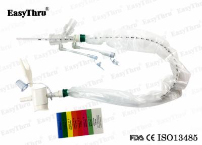China Closed Suction Catheter System 24h 72h Transparent PU Sleeve Fr8-Fr16 for sale