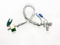 China PVC Disposable Closed Suction Catheter Single Use ICU Respiratory Care 6FR 12FR for sale