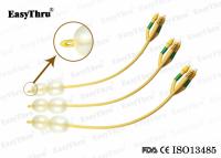 China Practical Latex Foley Catheter With Double Balloon 30ml 50ml for sale