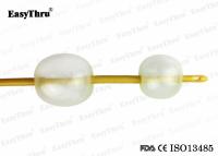 China Nontoxic Latex Foley Balloon Catheter Silicone Coated 30ml 50ml Indwelling for sale