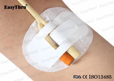 China Disposable Silicone Foley Catheter Fixation Patch 6.5cm x 10.5cm Breathable Self Adhesive Tape for sale