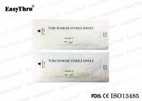 China Natural Latex Penrose Surgical Drain Tube 1/4 to 1 Inch 450mm Length for Wound Drainage for sale